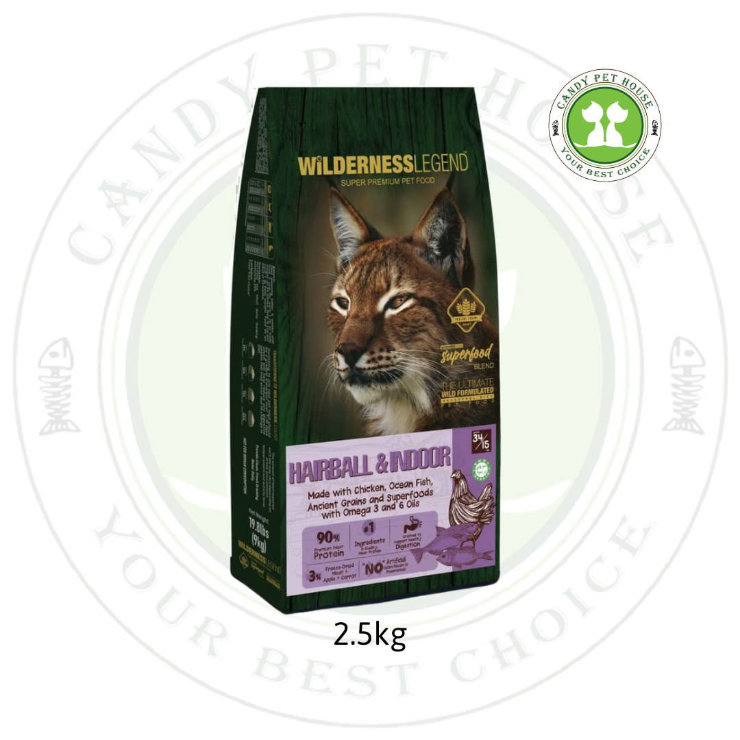 Wilderness Legend Super Premium Dry Cat Food-2.5kg(SMALL) | Lazada
