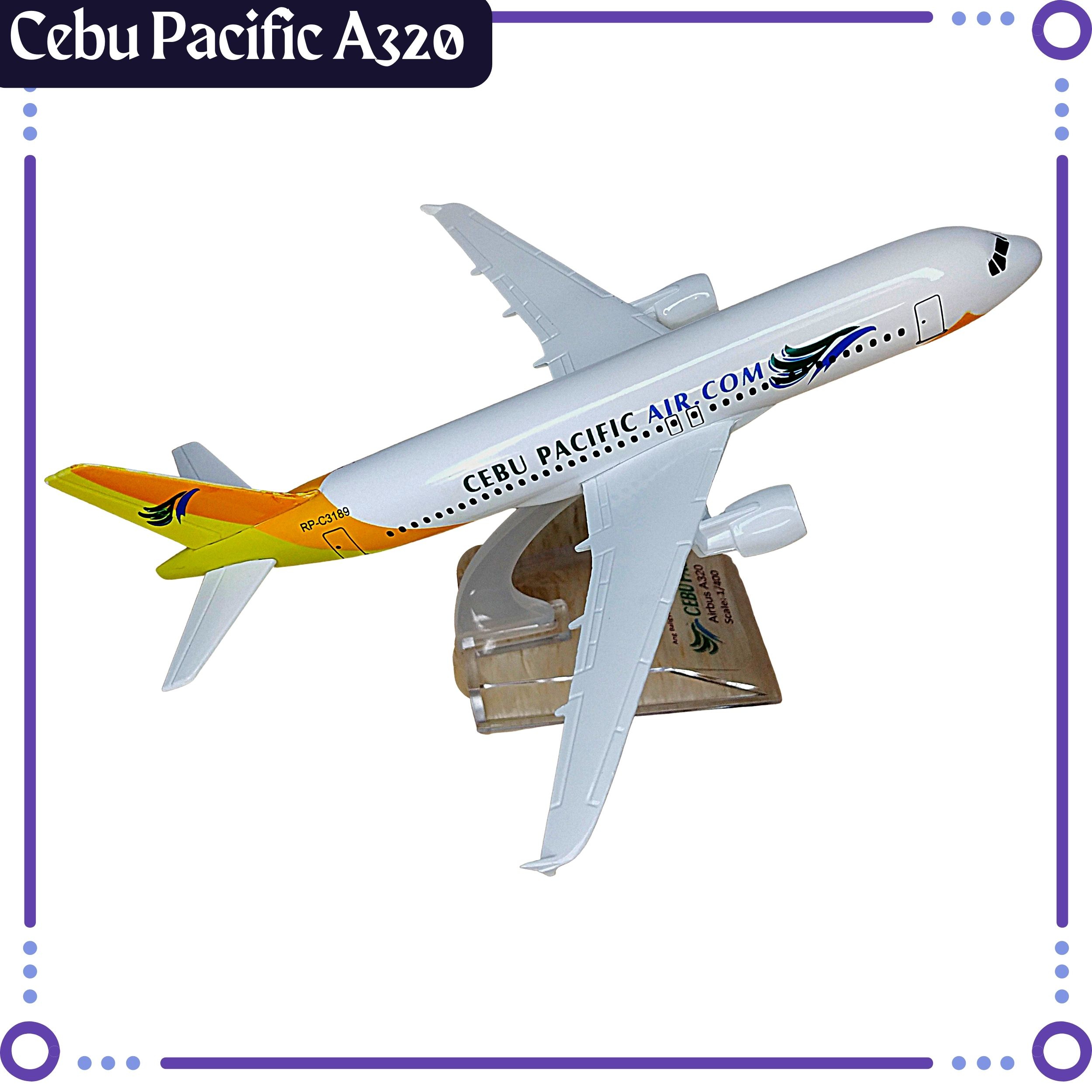 Cebu Pacific A320 Diecast Airplane scale1/400 with Stand Label! | Lazada PH