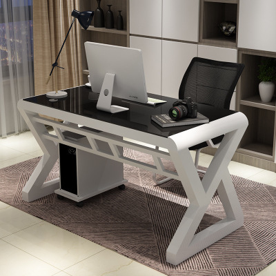 FREE DELIVERY! Beautiful glass computer table | study table | office ...