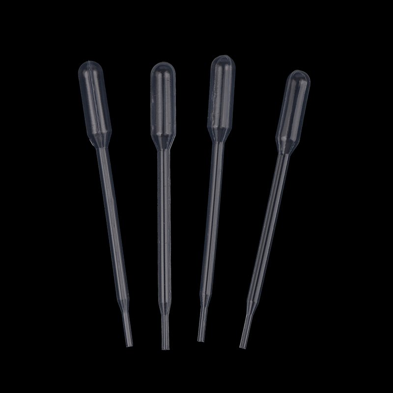 100Pcs 0.5ML Plastic Disposable Pipettes Squeeze Transfer Pipettes ...