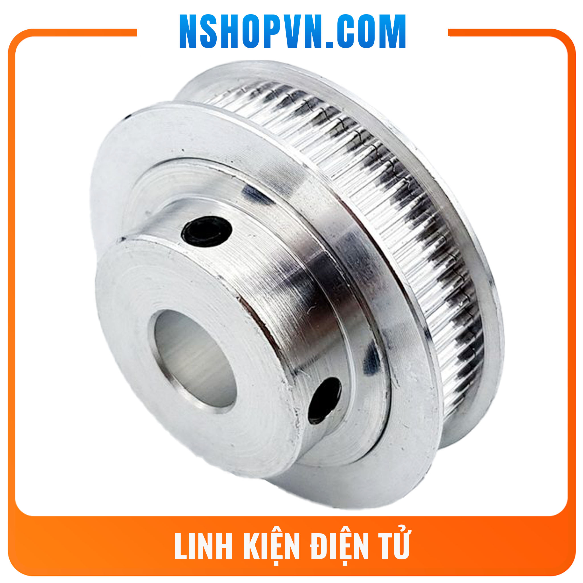 Puly GT2 60 răng trục 10mm - MixASale