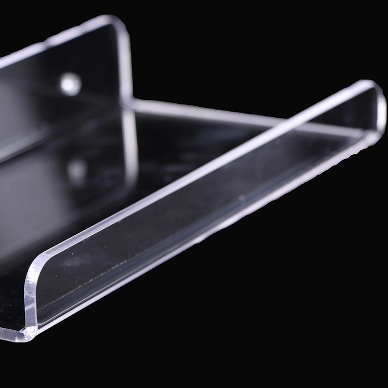 1pc Acrylic Clear Wall Shelf Floating Shelves Wall Shelf for Bathroom ...