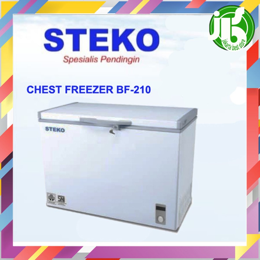 STEKO CHEST FREEZER 200 LITER BOX PEMBEKU MAKANAN BF210 Lazada Indonesia steko-chest-freezer-200-liter-box-pembeku-makanan-bf210-lazada-indonesia