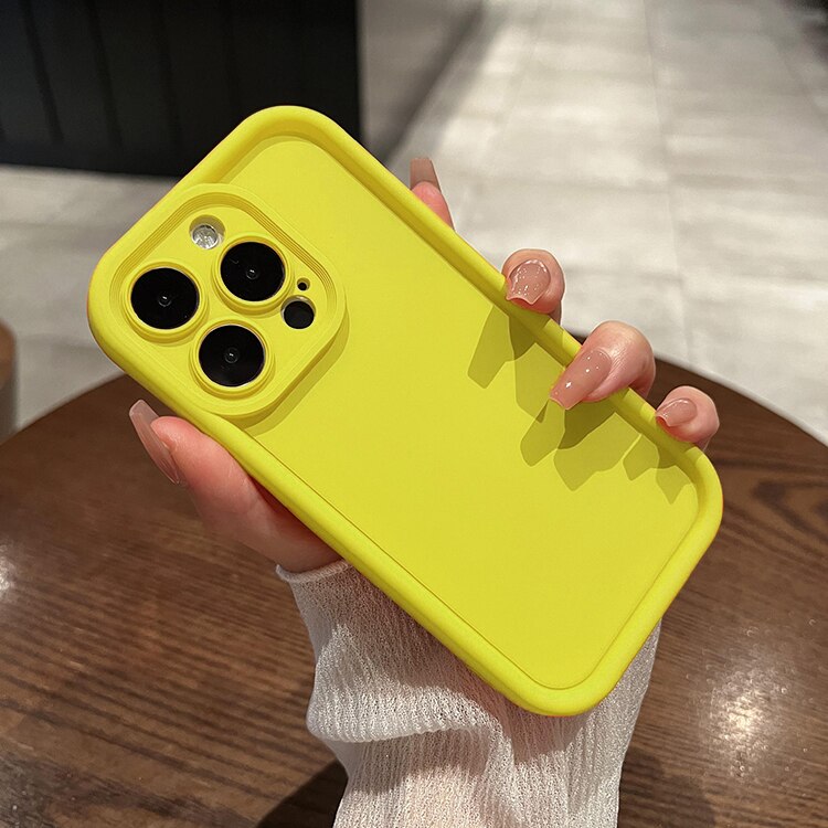 CSCR Candy Color Soft Silicone Phone Cases For iPhone 11 12 13 14 Pro ...