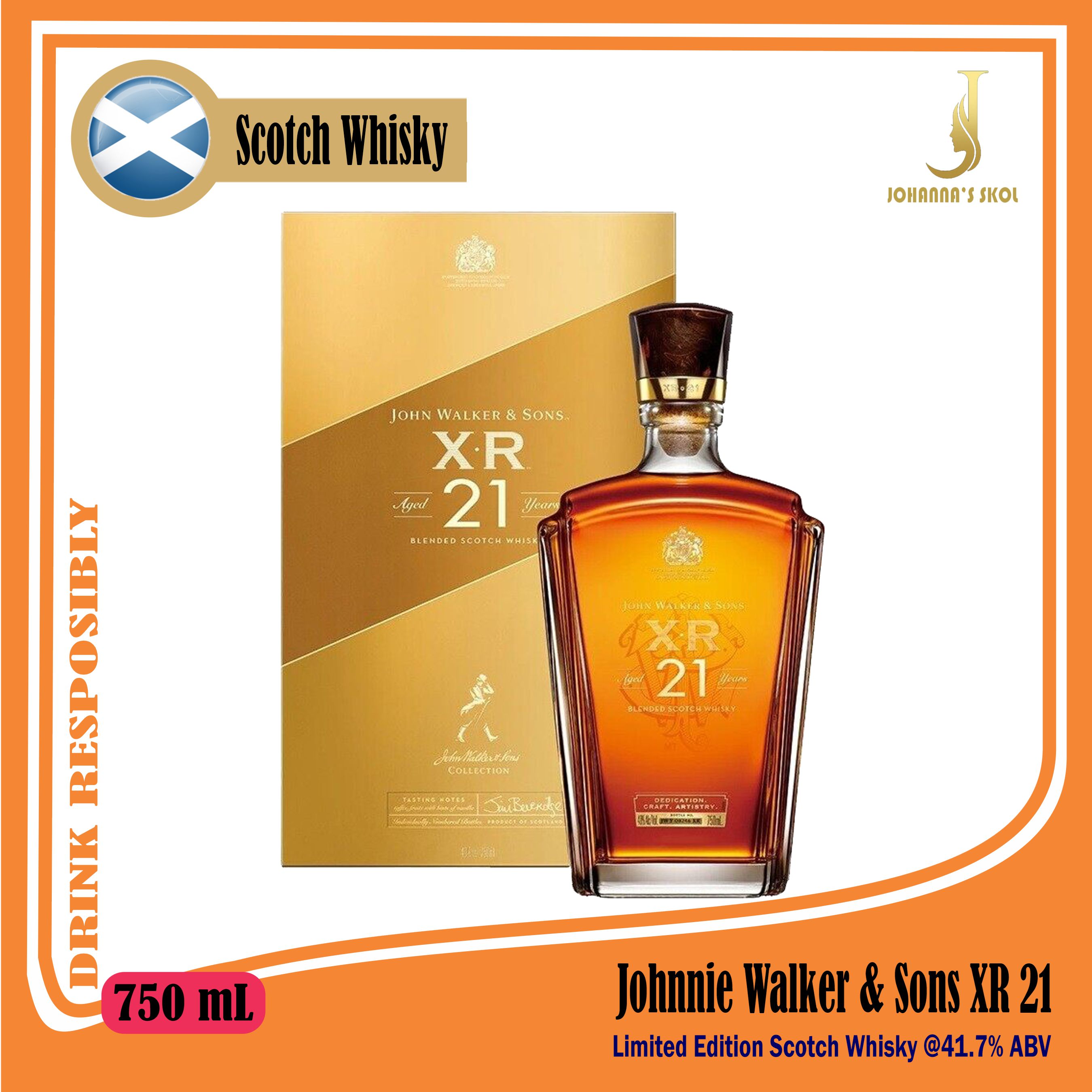 John Walker & Sons XR 21 750 mL | Lazada PH