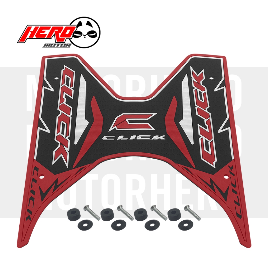 Honda Click Rubber Footboard Matting With Bolts Made in Thailand ...