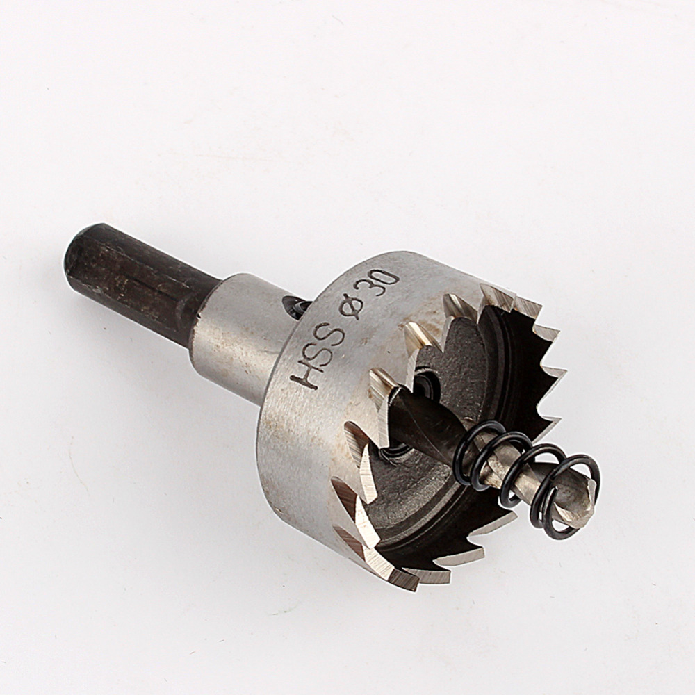 1pcs/5pcs 16/18.5/20/25/30/32mm Carbide Tip Hss Drill Bits Metal Hole ...
