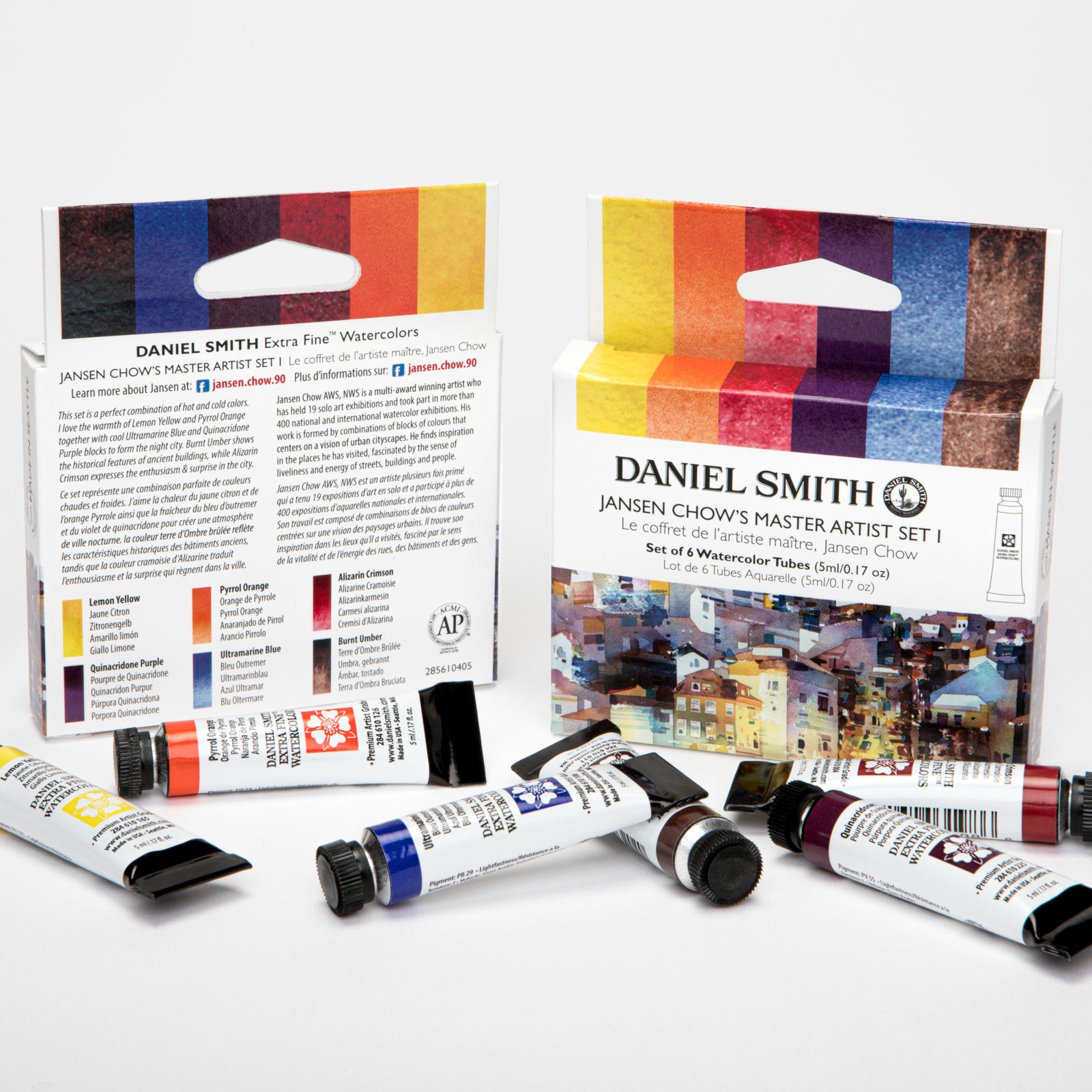 Daniel Smith Jansen Chow’s Master Artist Sets I 5ml 6 tubes W285610405 | Lazada.co.th