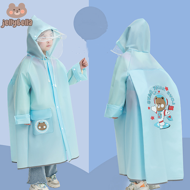 Childrens raincoat Boys Girls Girls Baby Kindergarten students Raincoat for school childrens ...