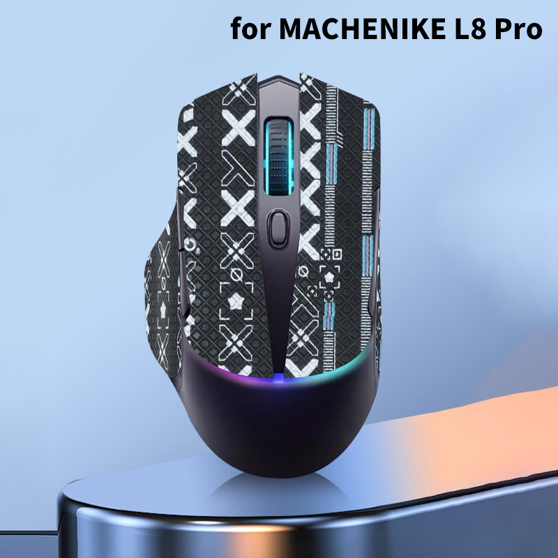 Non Slip Mouse Sticker Grip Tape Skate For MACHENIKE L8 PRO Gaming ...