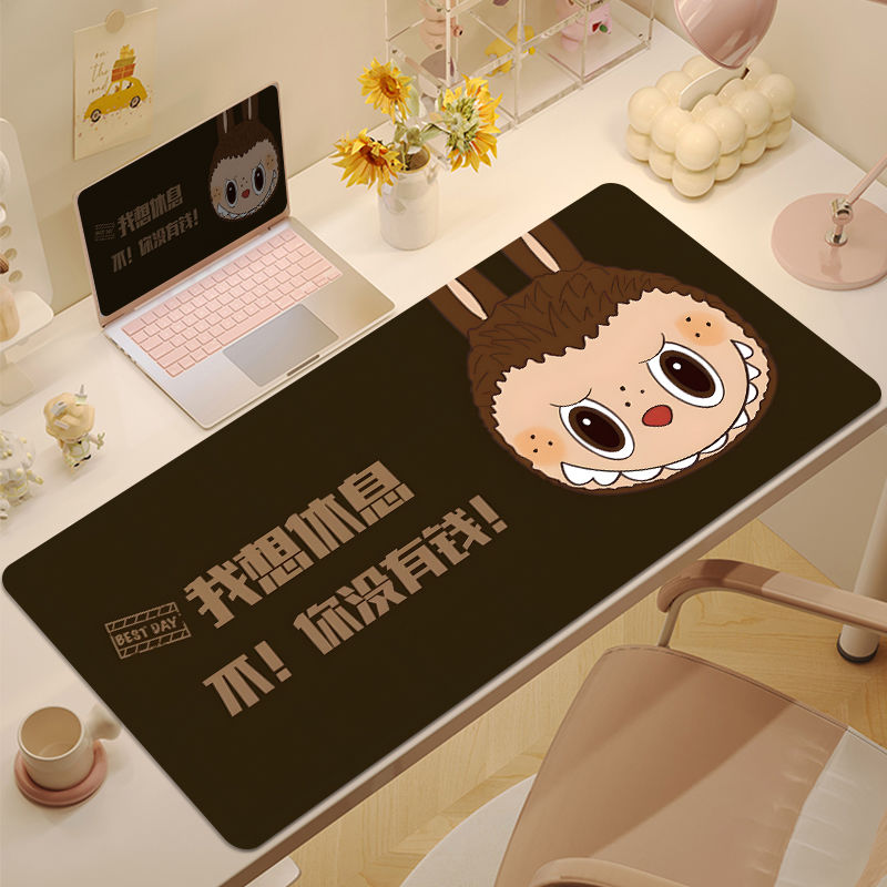 แผ่นรองเมาส์ลาบูบู้ แผ่นรองโต๊ะ Labubu | Lazada.co.th