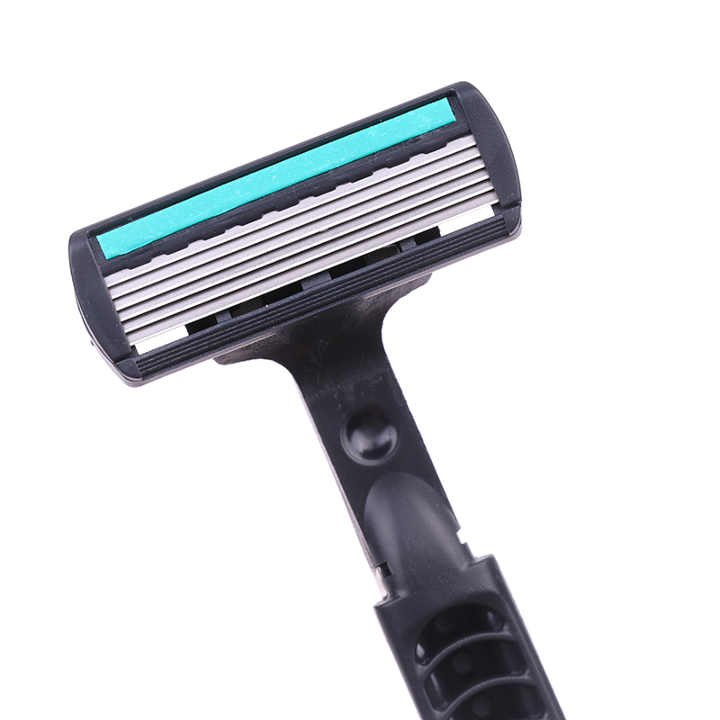 Manual Shaver Razor Stainless Steel Blade 6 Layers Razor Blade 1 Blade ...