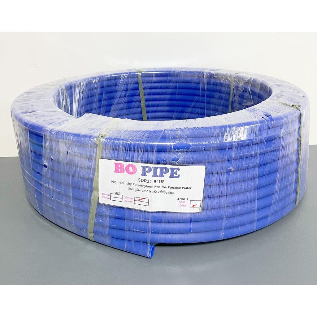Fast send bo 12 (20mm) 341 PVC HDPE HOSE PIPE SDR 11 Blue 100 meters ...