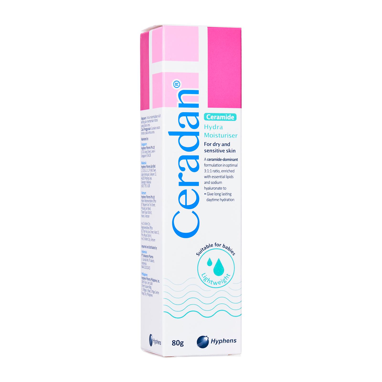 Ceradan Hydra Moisturiser Cream 80G | Lazada Singapore
