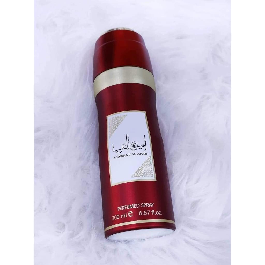Ameerat Al arab body spray 200ml By Ard Al Zaafaran original from Dubai ...
