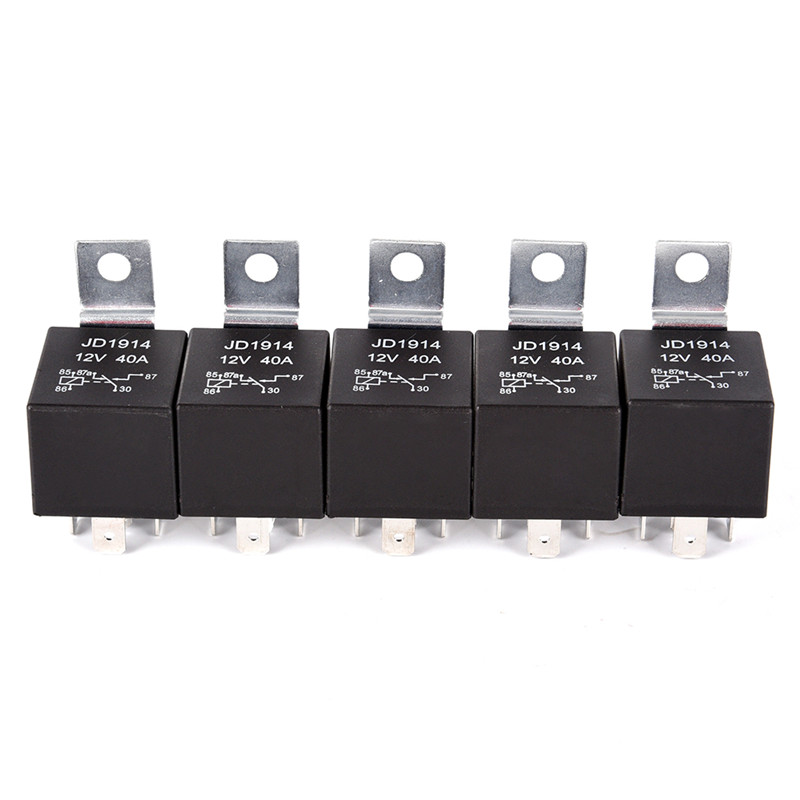 Waterproof Car Relay Automotive Power Relay 12V DC 5 Pin 40A Long Life ...