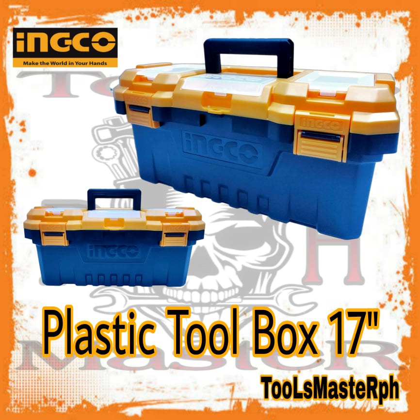 INGCO PLASTIC TOOL BOX 17" PBX1701 | Lazada PH
