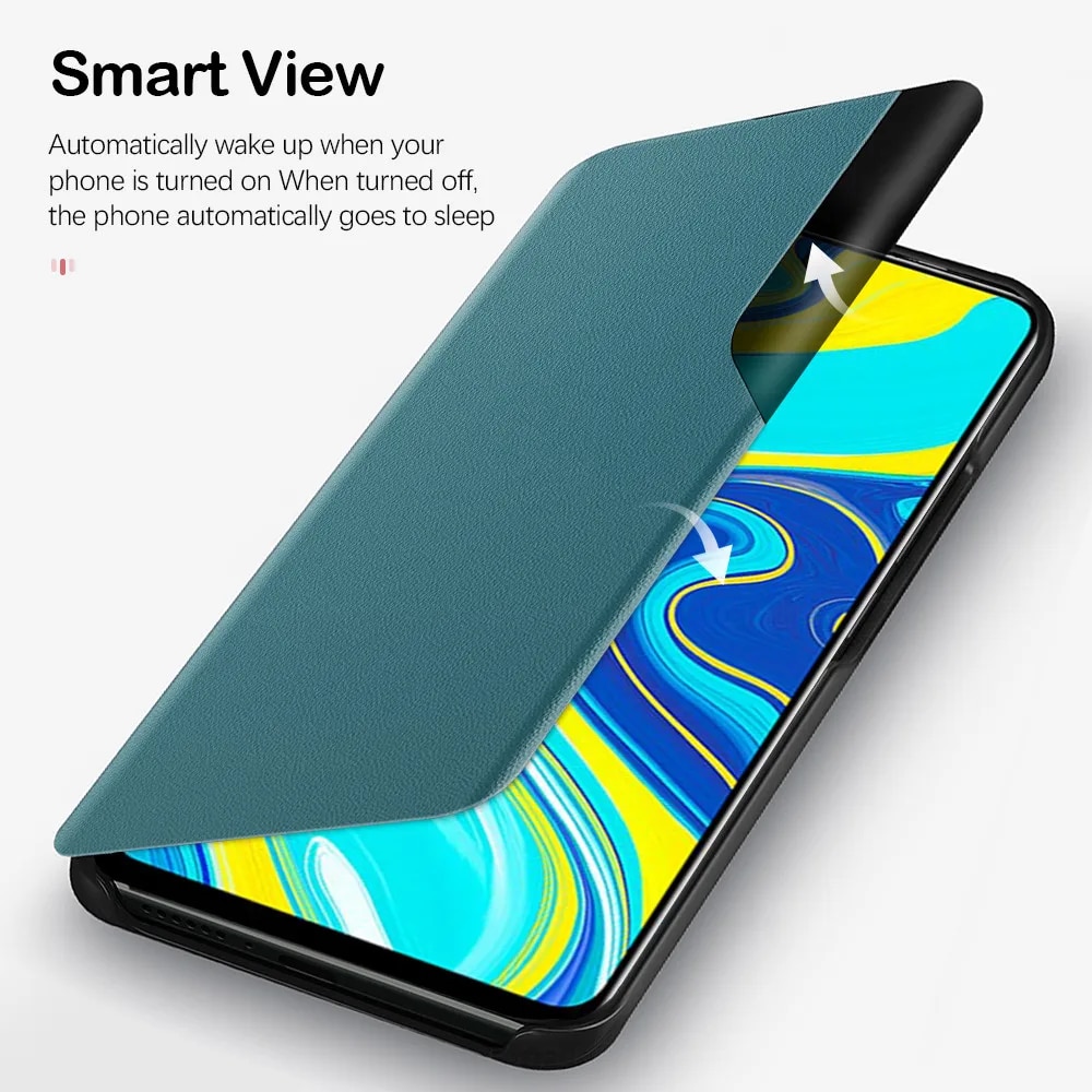 S24 Ultra 5G cases leather smart view window flip cover For Samsung ...