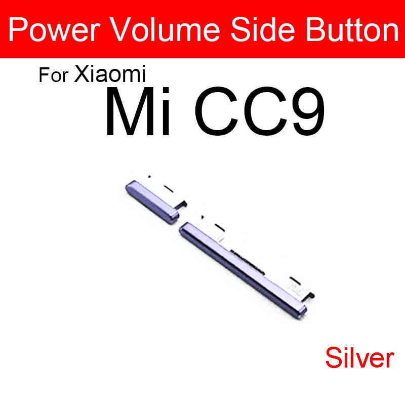 Power & Volume Side Button For Xiaomi Mi 9 9 SE Cc9 Cc9e 9T Pro A3 Volume Control & Power Switch ...