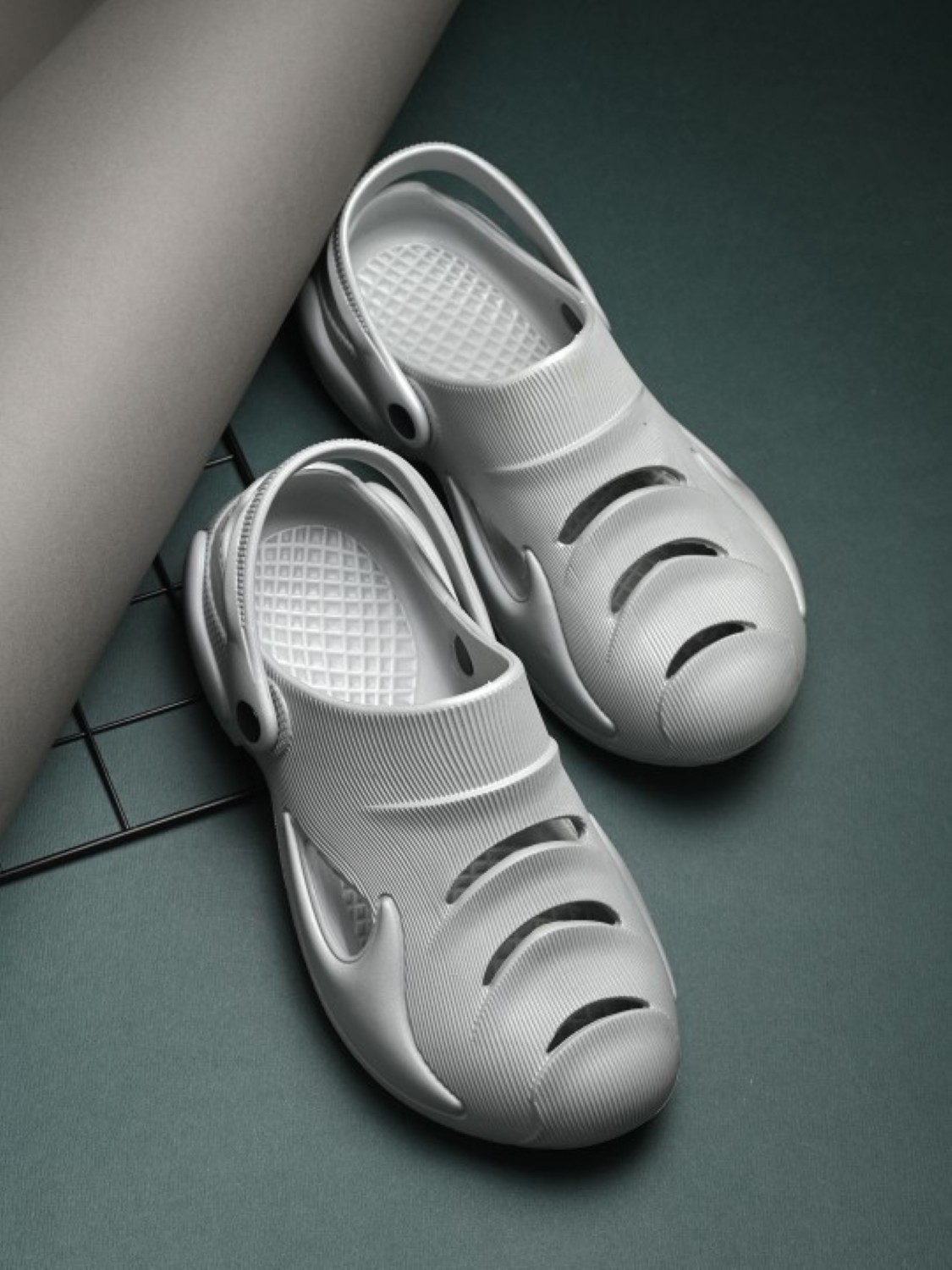 HRX by Hrithik Roshan Grey Croslite Clogs For Men | Daraz.com.np