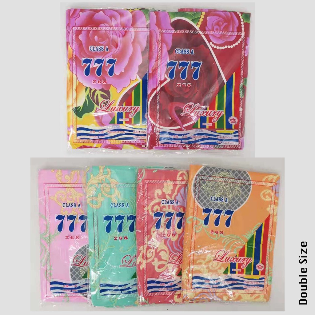 Kumot 333/777 Class-A 100%Cotton Double(80*90)/Single(54*78)Inchers ...