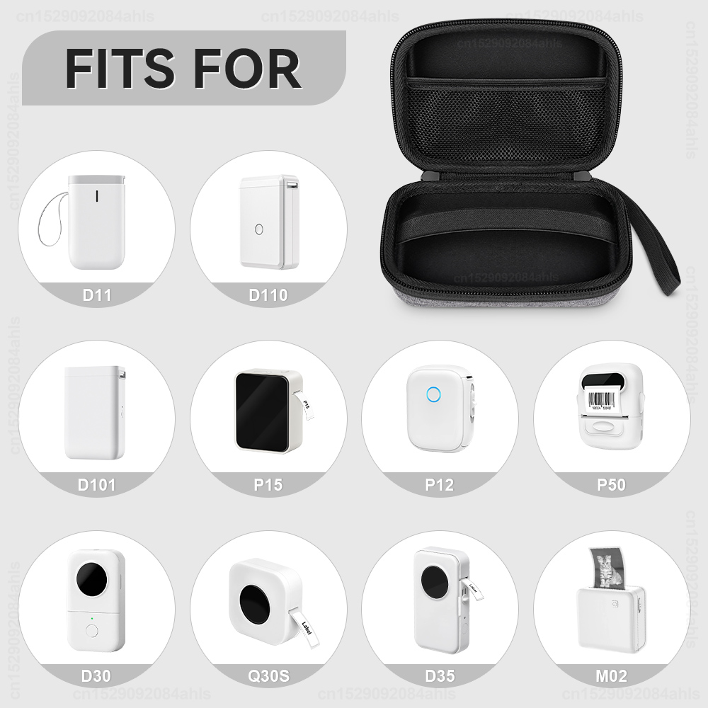 【CLCMM Store】Hard Storage Carrying Case For D11 D110 Label Printer ...