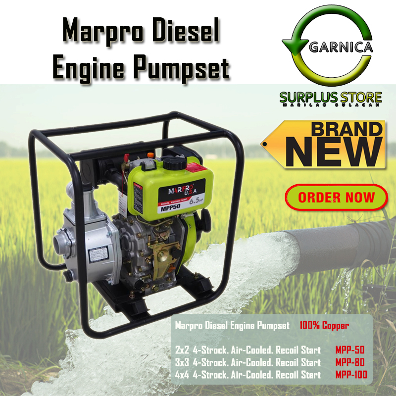Marpro Diesel Engine Pumpset | Lazada PH