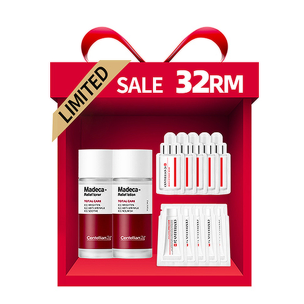 Centellian 24 Madeca Relief Lotion 20ml+Madeca Relief Toner 20ml+Madeca ...
