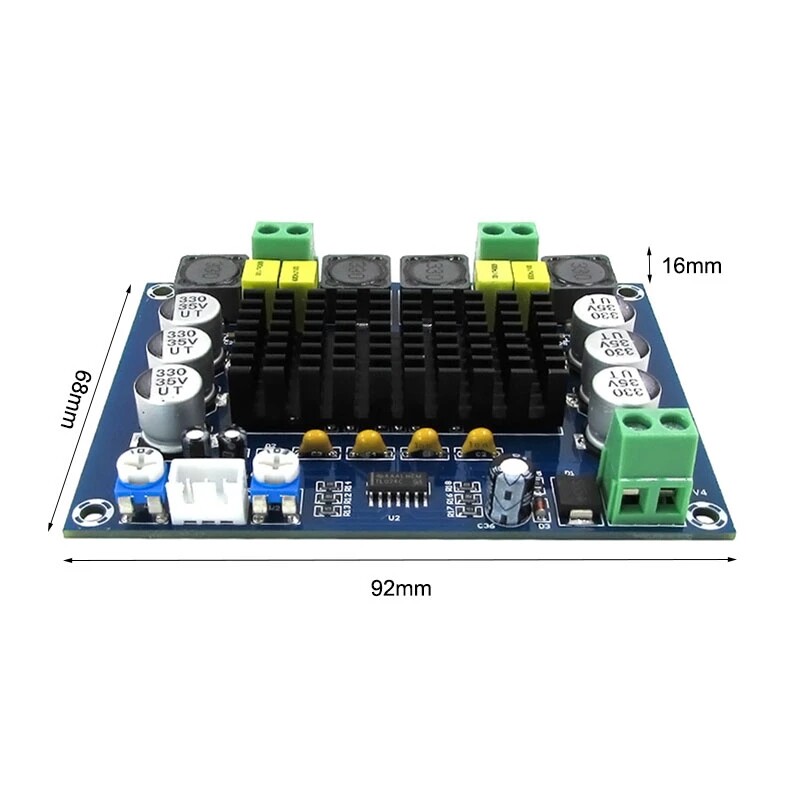 กทม.พร้อมส่งTPA3116D2 TPA3116 Dual Channel Stereo High Power Digital Audio Power Amplifier Board ...