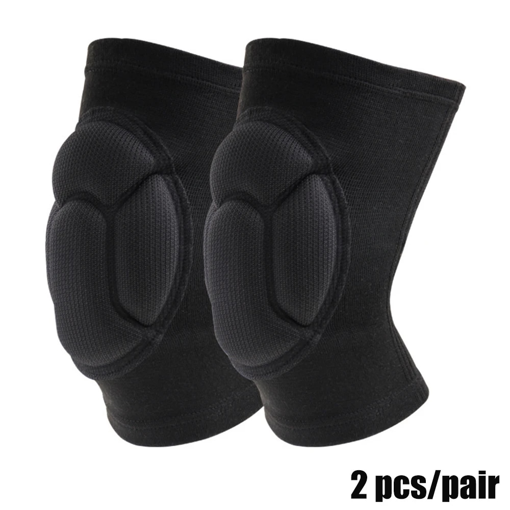 1 Pair Thick Sponge Anti-slip Protective Knee Pads Protective Gear for ...