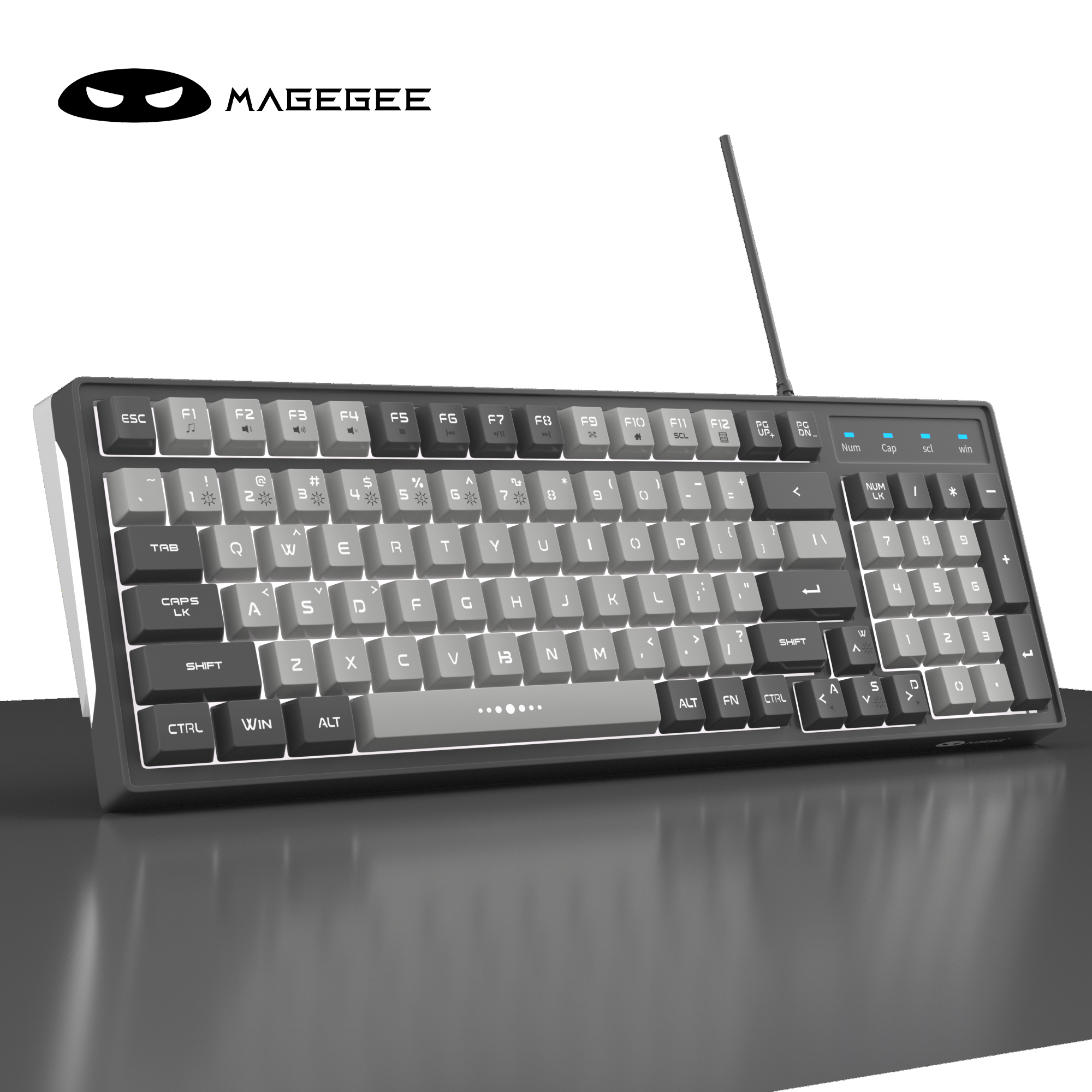 Magegee Keyboard and Mouse Set Wireless/Wired RGB GT838/K1/V510/V520 ...