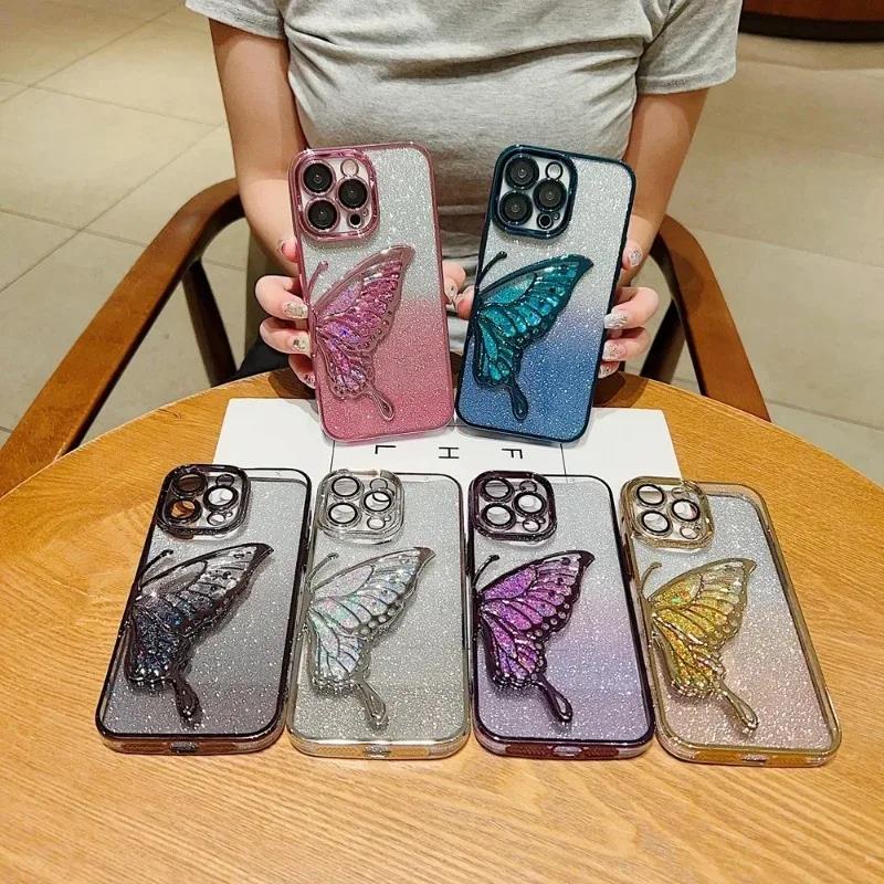TAHANgTA Hot Sale New style Gradient Glitter Butterfly Quicksand ...