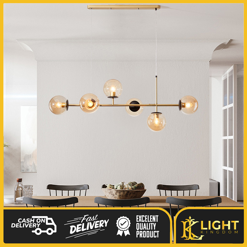 Dining Room Drop Light Chandelier Modern Minimalist Nordic Luxury ...