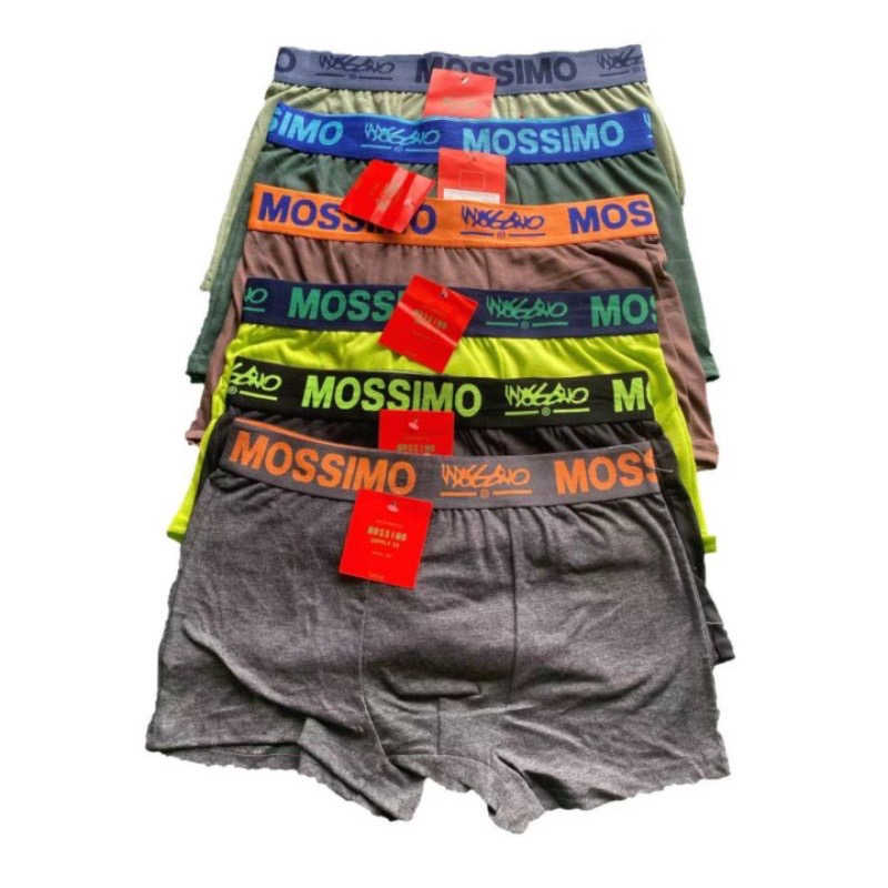 6 Pcs Cotton Mossimo Boxer Short For Men | Lazada PH