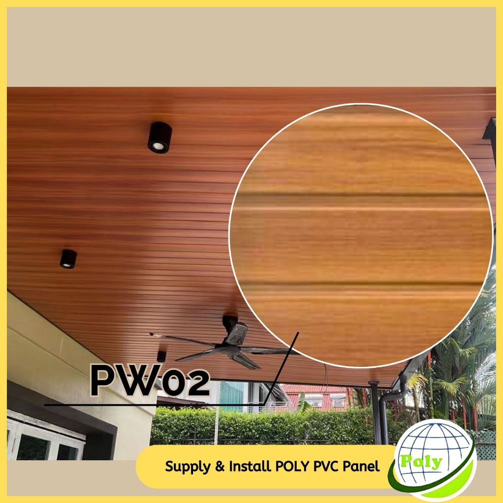 7 FT PVC Ceiling Wall Panel Home Ceiling/Wall Waterproof 30cm x 8mm PVC Ceiling Panel Board 3D ...