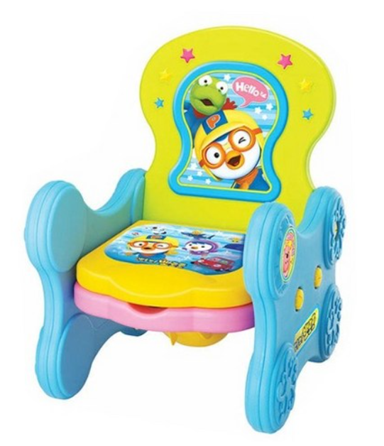 Pororo 3-in-1 Potty with Melody Chair & Urinal Bowl Pororo Krong Melody ...