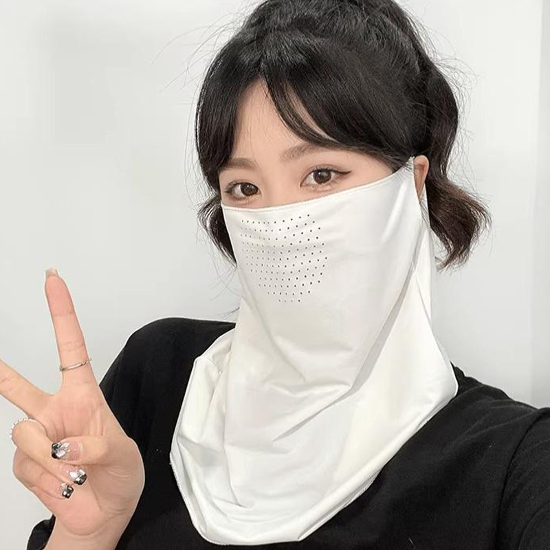 Summer Sunscreen Mask Neck UV Protection Face Cover Sunscreen Face ...