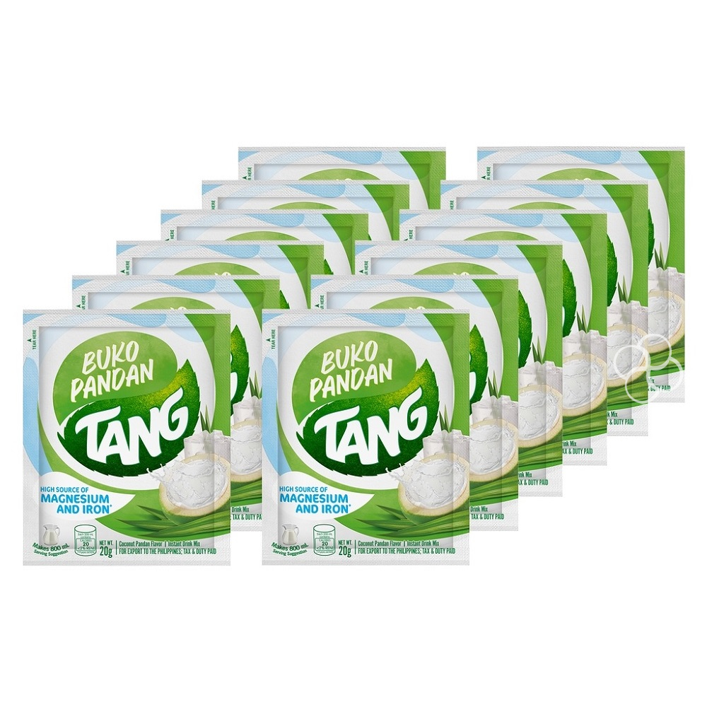 Tang Buko Pandan Instant Drink Mix 12 x 20g | Lazada PH