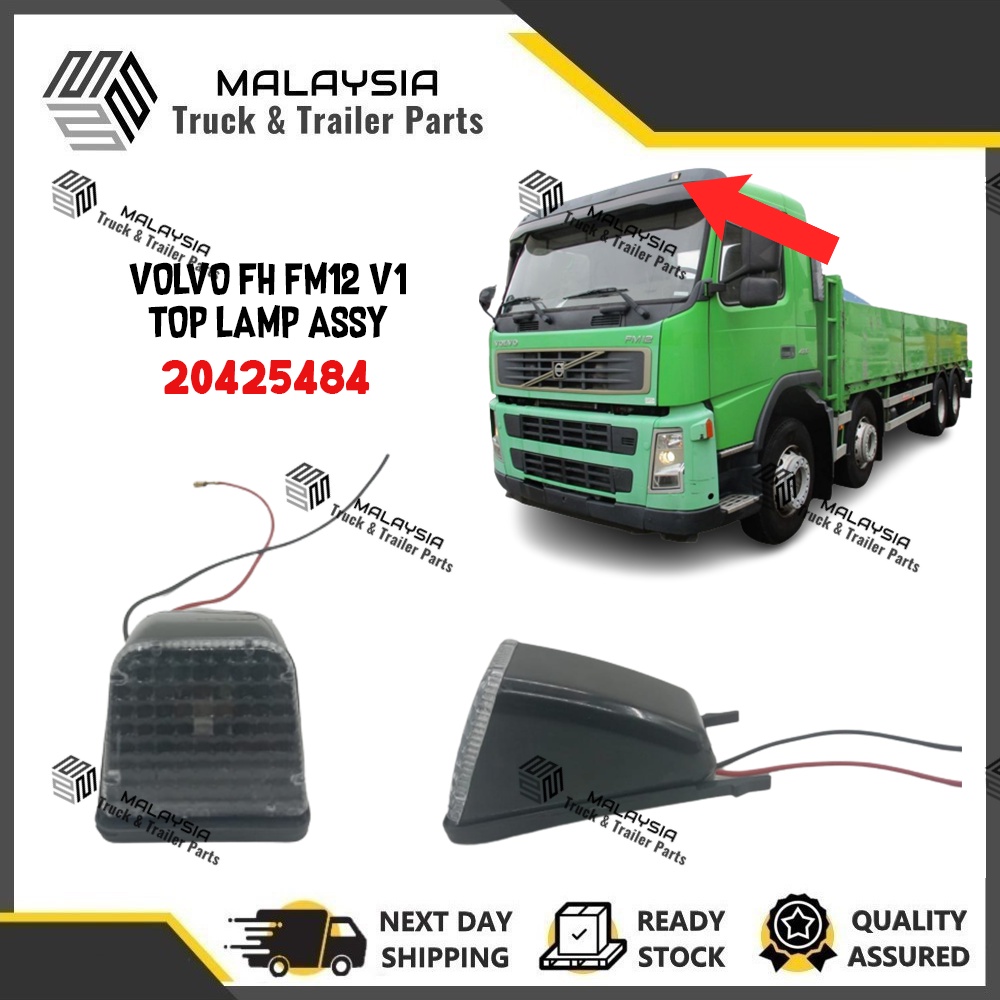 VOLVO FH FM12 V1 VERSION 1 TOP LAMP TRUCK LORRY (20425484) | Lazada