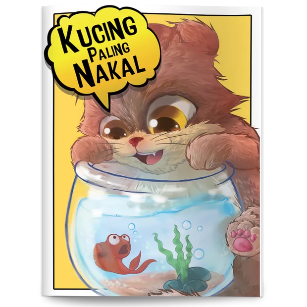 BLINK BOOK Buku Komik Kucing Kanak Kanak Siri Kucing Paling Comel Buku ...