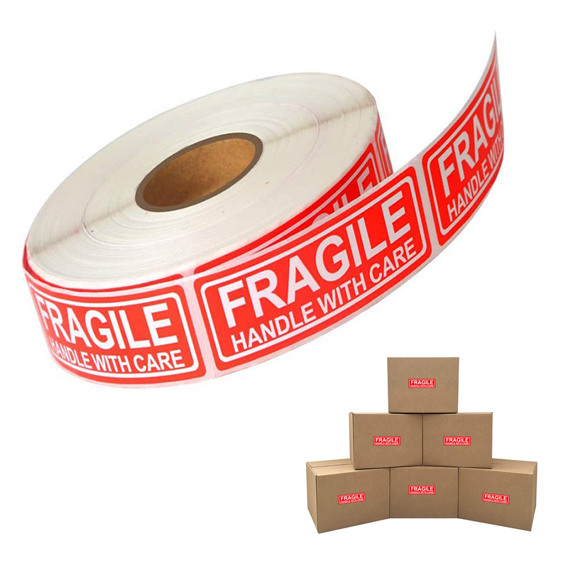 500PCS Fragile Stickers The Goods Please Handle With Care Warning ...