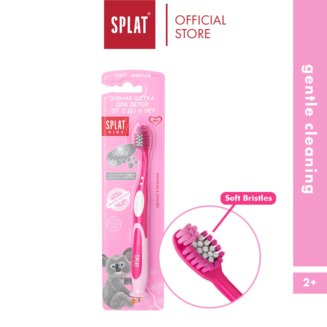 SPLAT KIDS Toothbrush (Soft), 2-8 years old | Lazada