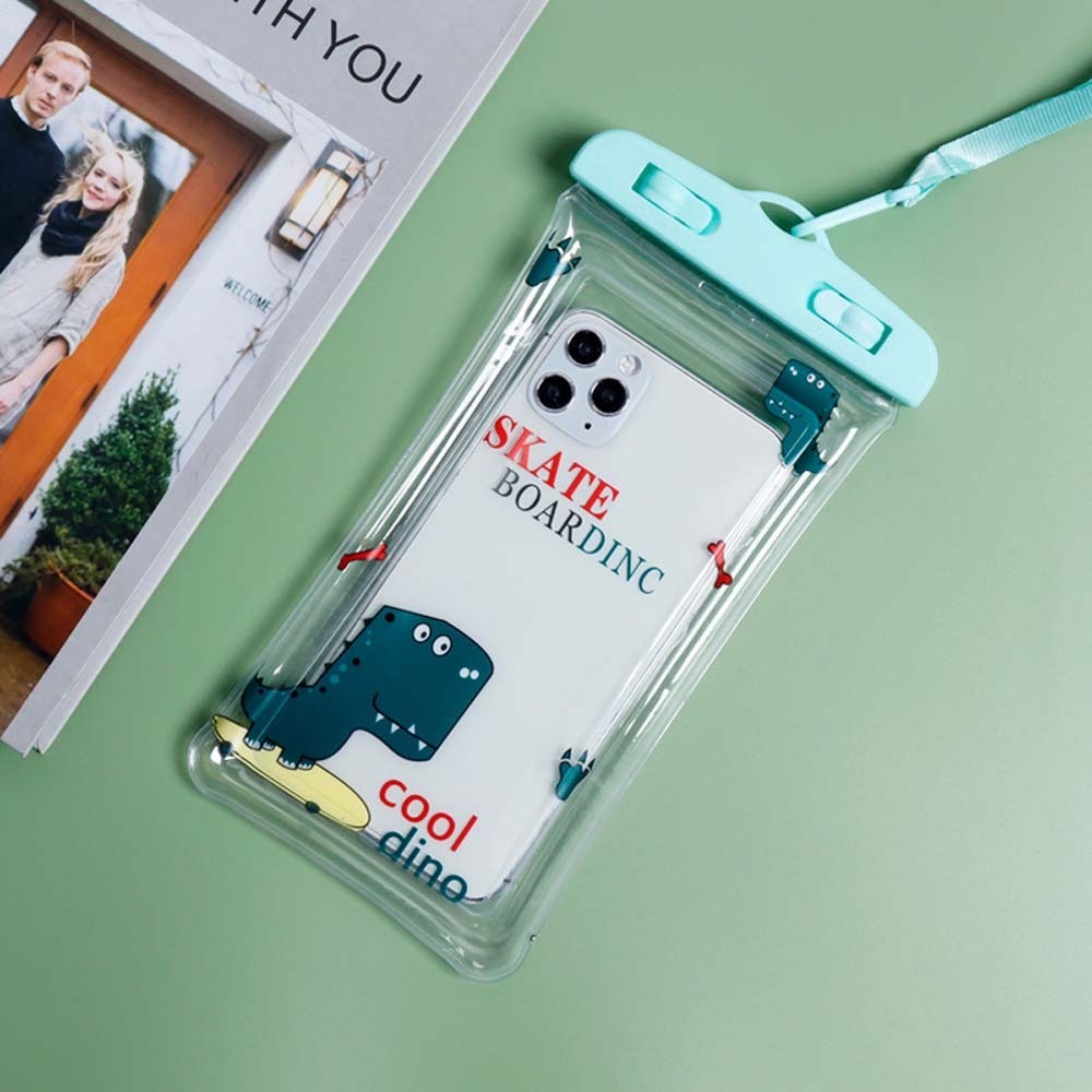 Water Blocking Bag Transparent Phone Waterproof Bag Kuromi Doraemo ...