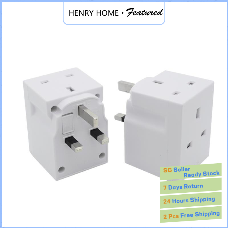Travel Socket Converter Extension Socket One To Two Suitable For UK ...