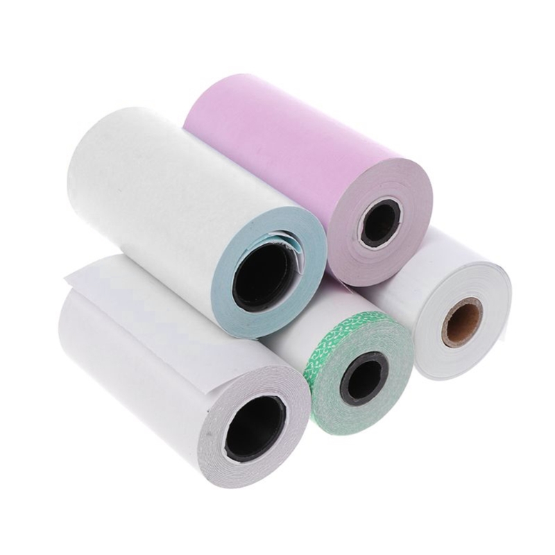 【EcoDealsq】Photo Paper Mini Printable Sticker Roll Thermal Printers ...