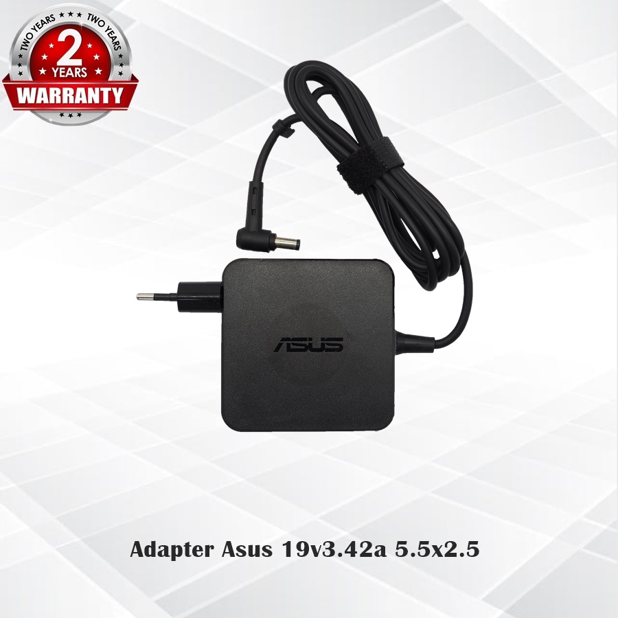 Adapter Asus 19v 3.42a *5.5x2.5 / อะแดปเตอร์ เอซุส 19v 3.42a *5.5x2.5 (สี่เหลี่ยม) *ประกัน 2 ปี ...