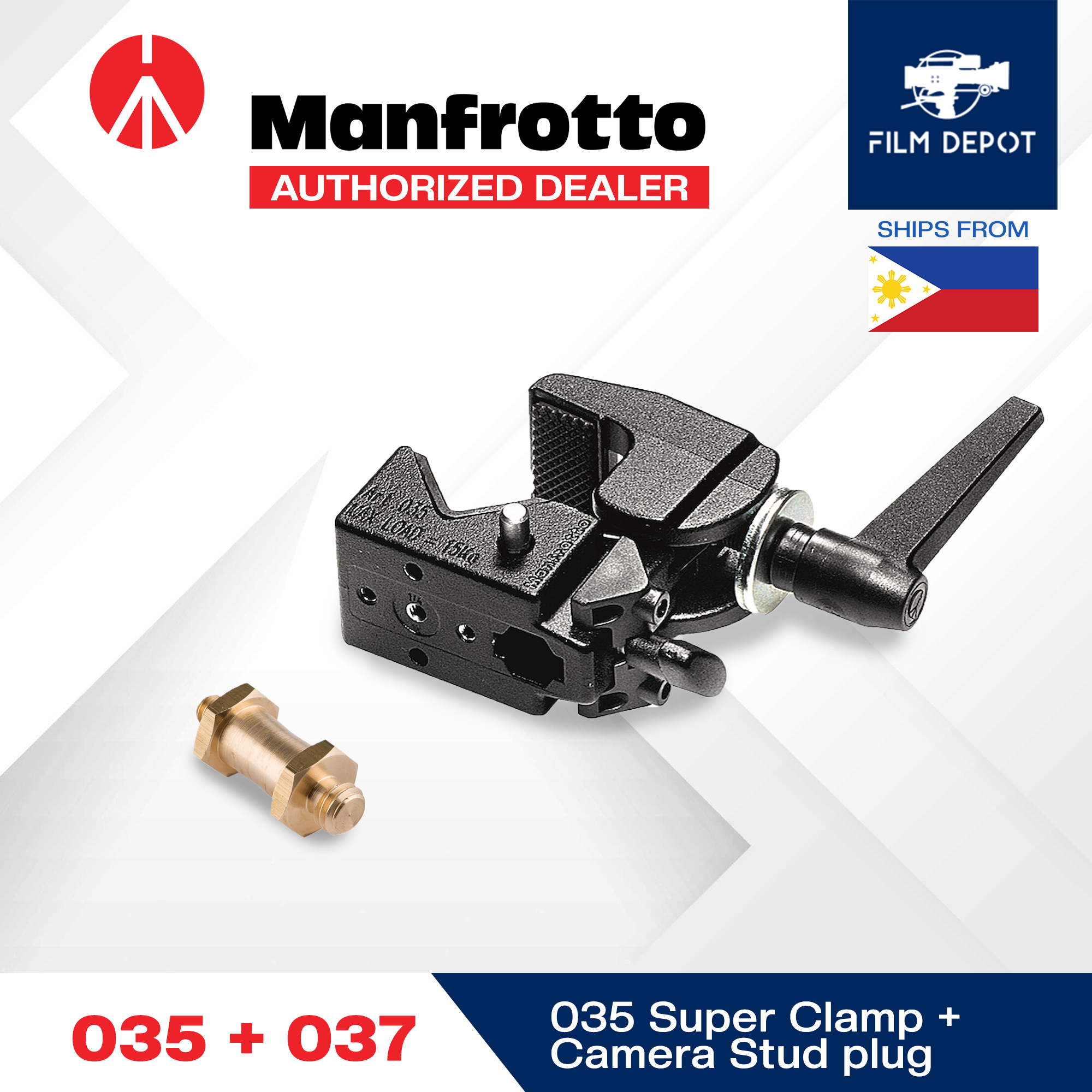 Manfrotto 035 Universal Super Clamp | Manfrotto Superclamp | Manfrotto ...