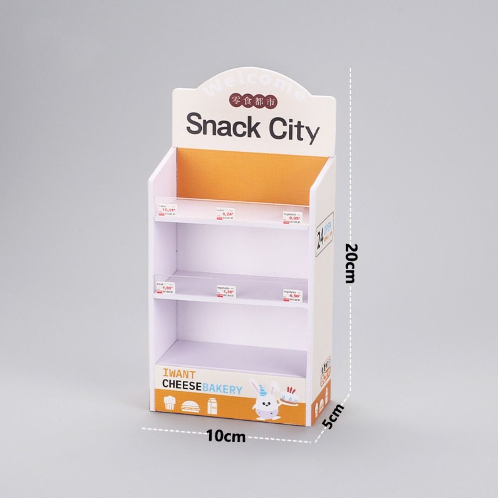 Dessert Stand Model Miniature Furniture Doll Mini Snack Shelf Storage ...
