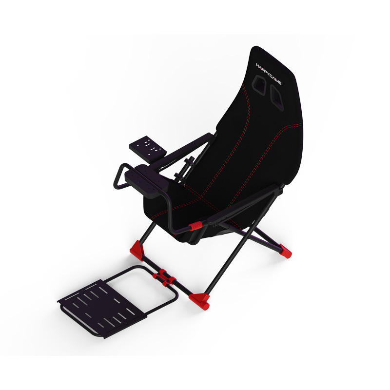 Home game simulator folding racing simulator bracket seat steering ...