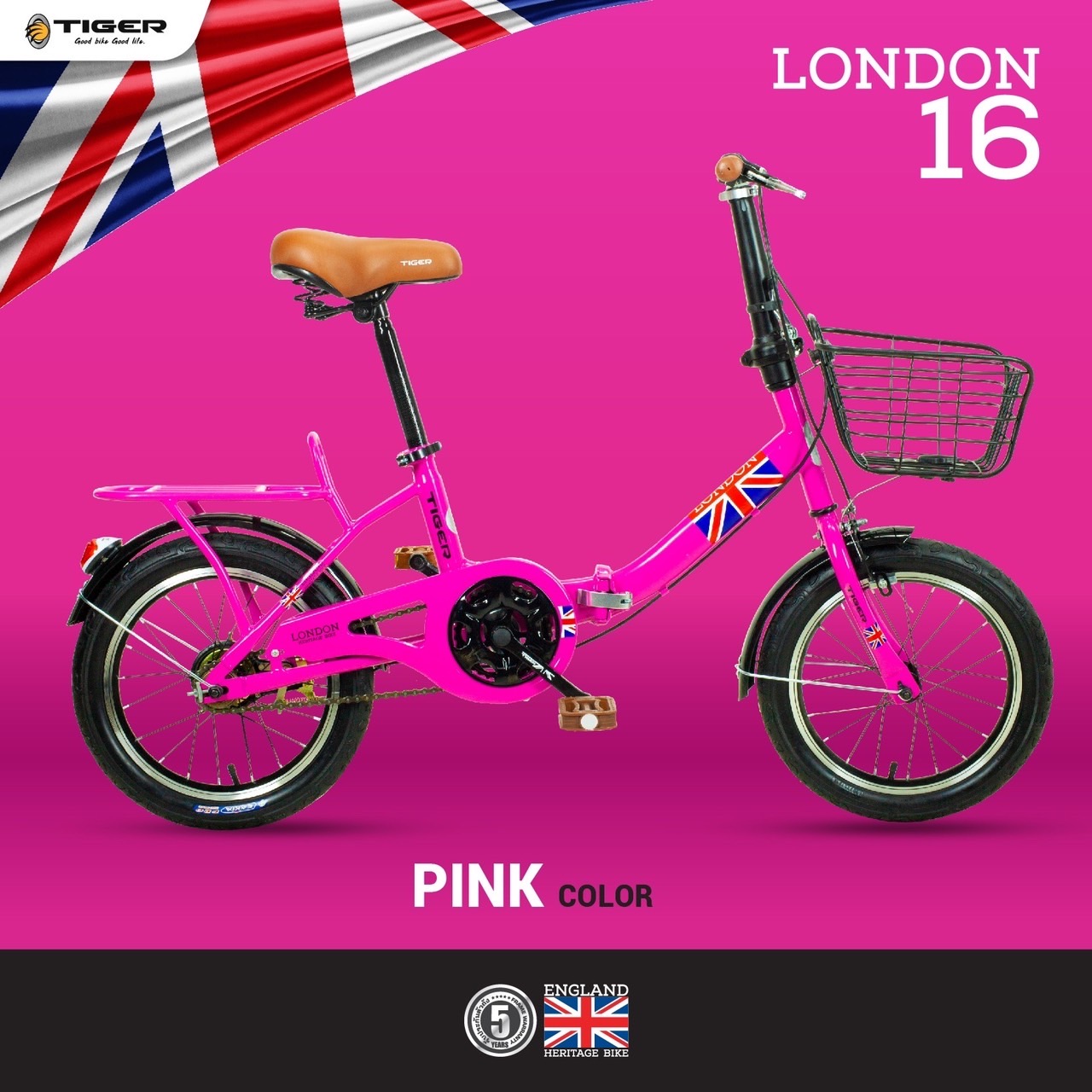 tiger London วงล้อ16 นิ้ว - NATEEB BIKE - ThaiPick